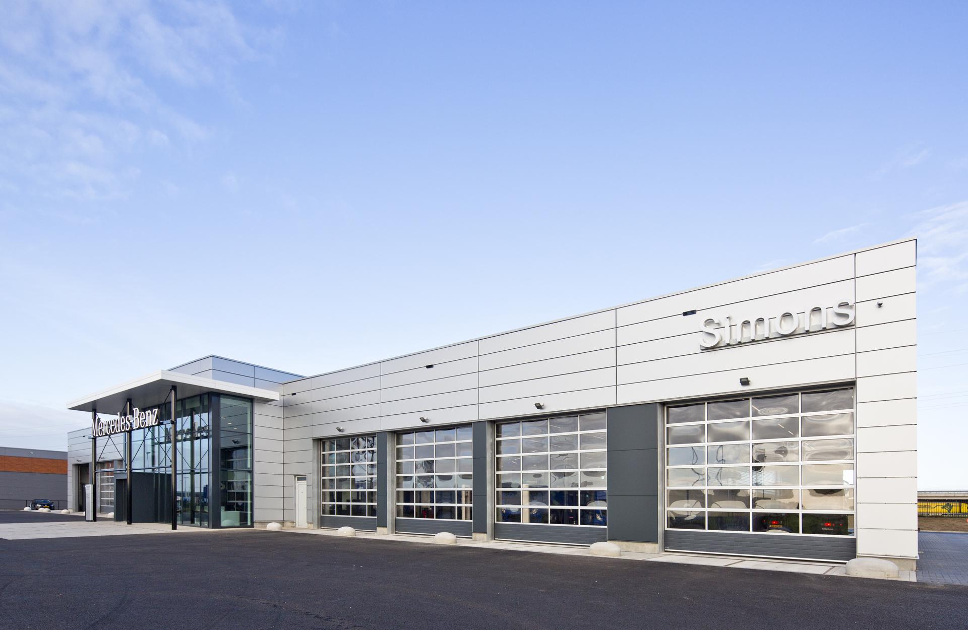 Nieuwbouw motorcentrum