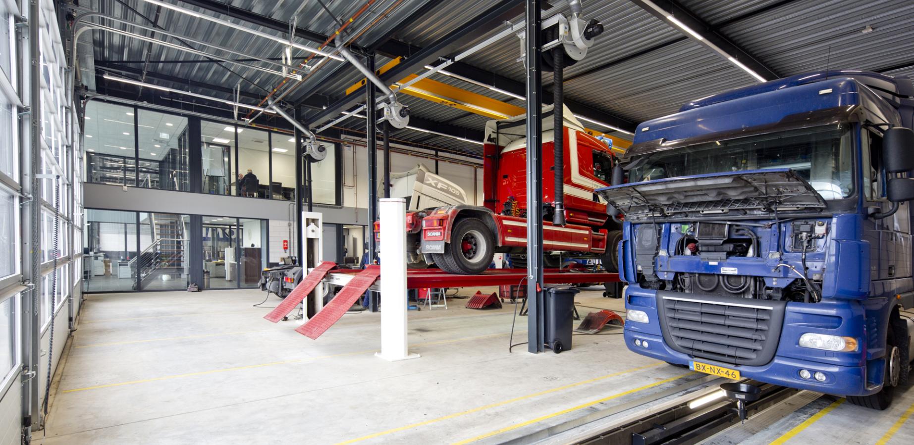 Nieuwbouw Truckservice