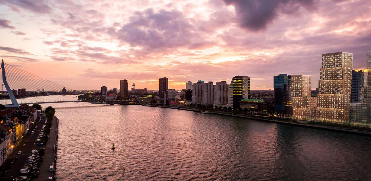 Cordeel to construct two residential towers at Boompjes, Rotterdam